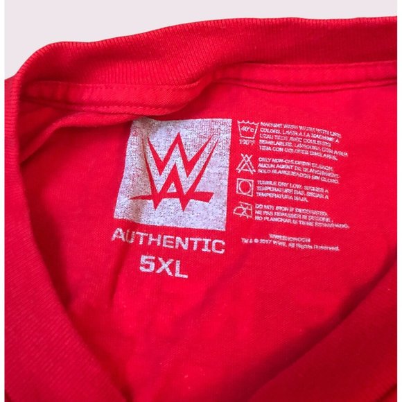 WWE | Shirts | Asuka Lock Wwe Wrestling T Shirt Red Htf Print Rare Key ...